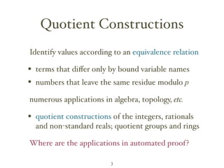 Defining Functions on Equivalence Classes | PPT