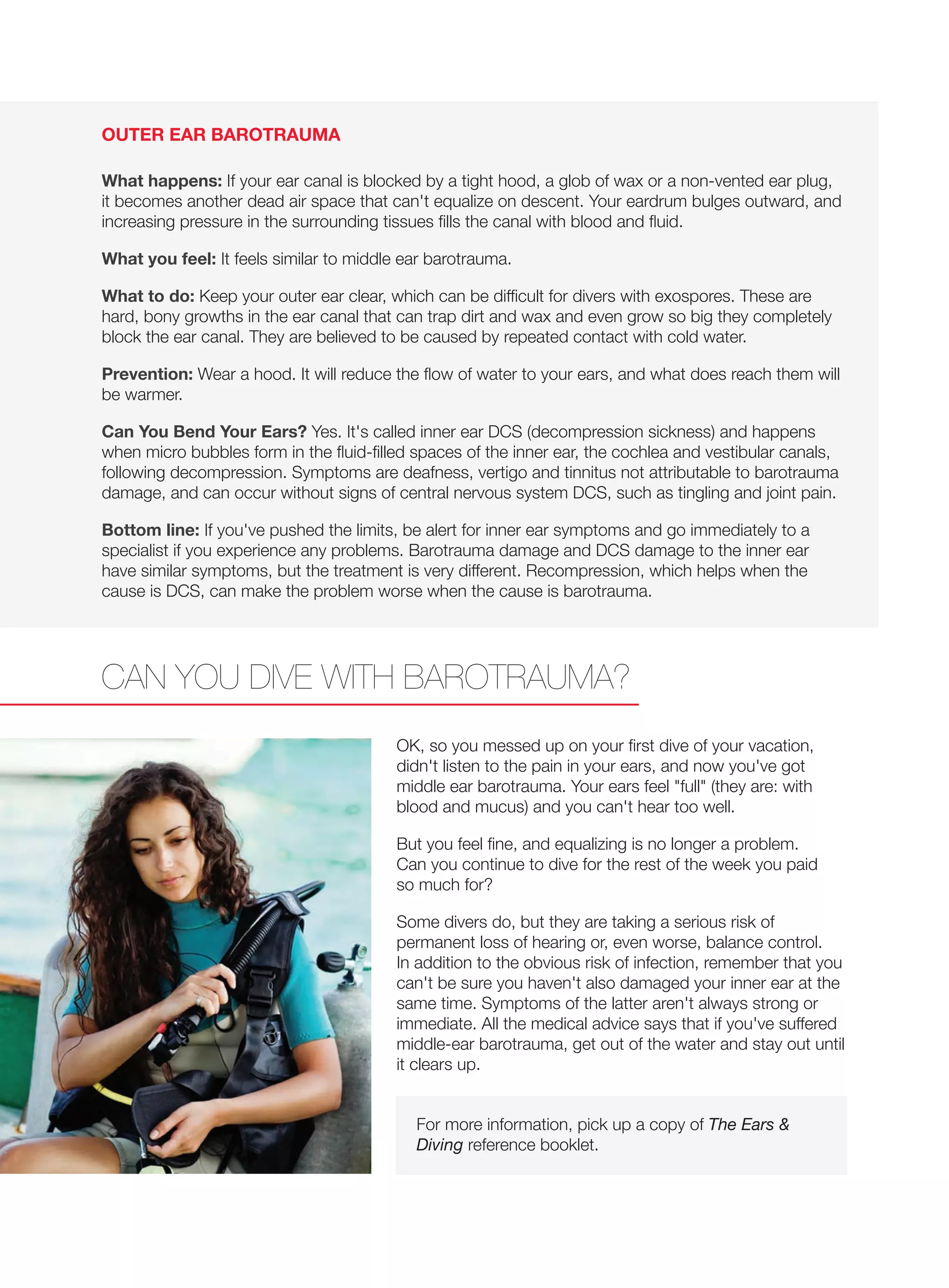 Scuba Diving Ear Equlization | PDF