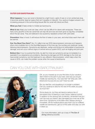 Scuba Diving Ear Equlization | PDF