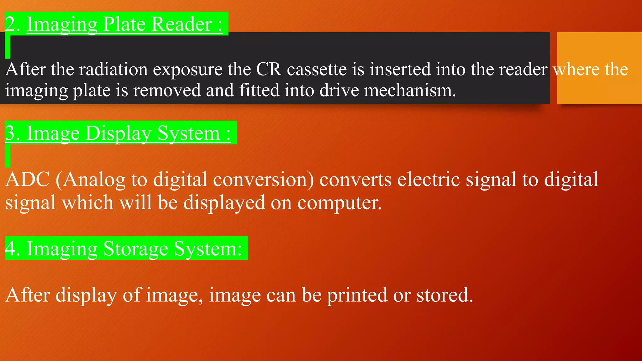 CR (Computed Radiography) System | PPTX