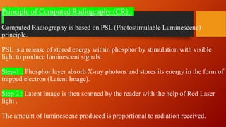 CR (Computed Radiography) System | PPTX | Cameras and Camcorders ...