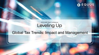 Equus AMR Tax Update | PPTX