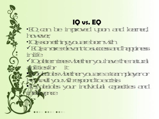 Eq vs. iq | PPT
