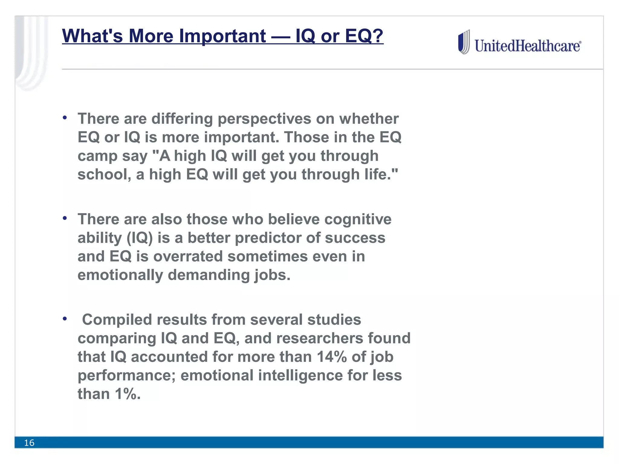 EQ V/S IQ | PPT