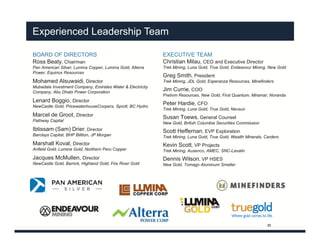 Equinox Gold Corporate Presentation | PPT