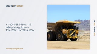 Corporate presentation equinox gold september 2024 | PDF
