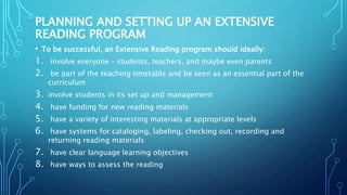 Extensive Reading | PPT