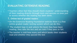 Extensive Reading | PPT