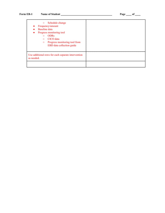 Er 1 evaluationreportannotated-2 | PDF | Special Education | Education