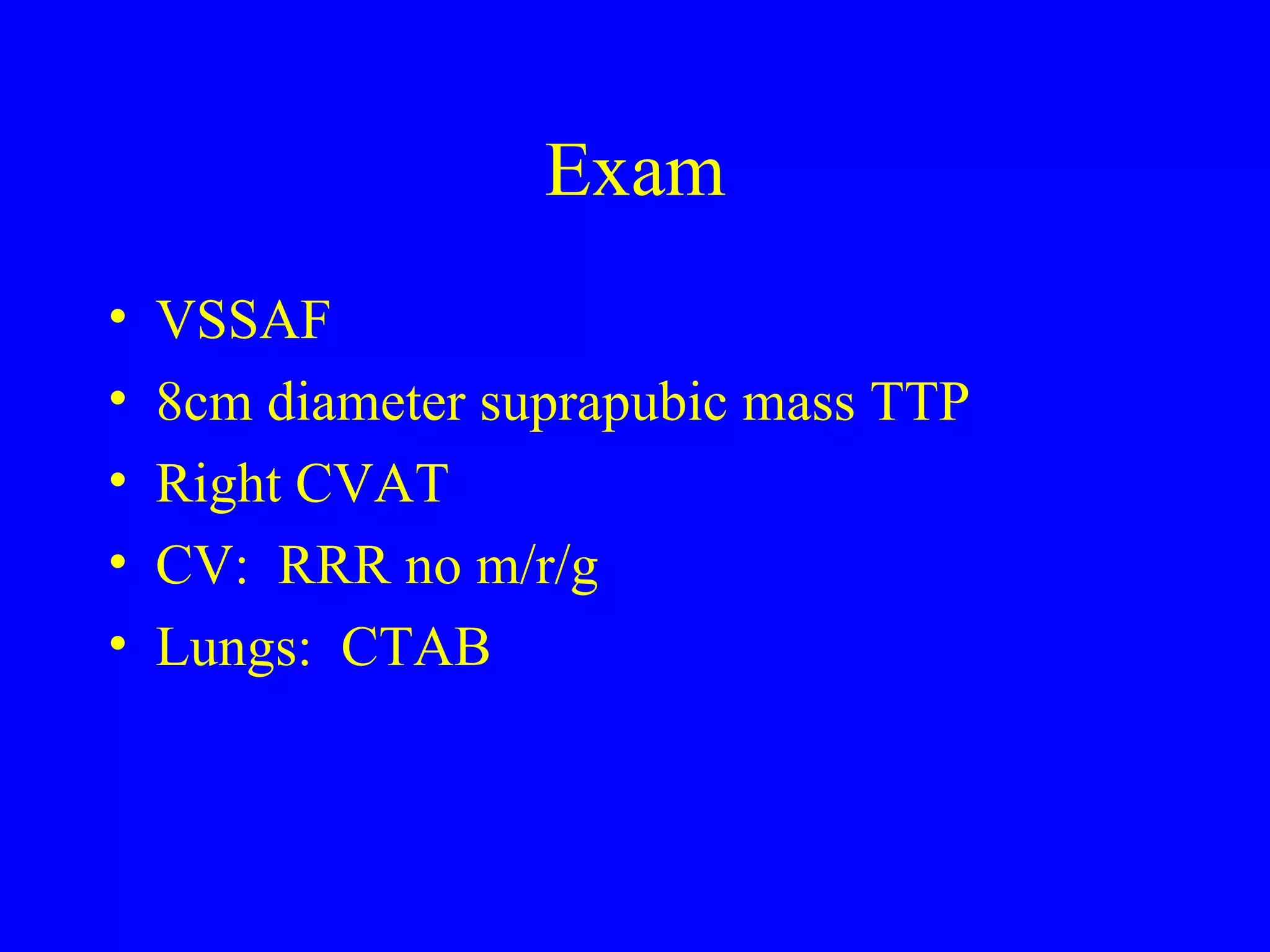 Abd Pain ER Case Presentation | PPT