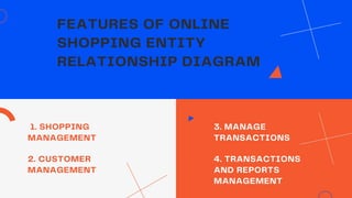 ER(Entity Relationship) Diagram for online shopping | PDF