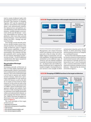 Architecture evolution for automation and network programmability | PDF