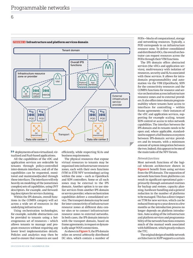 Architecture evolution for automation and network programmability | PDF