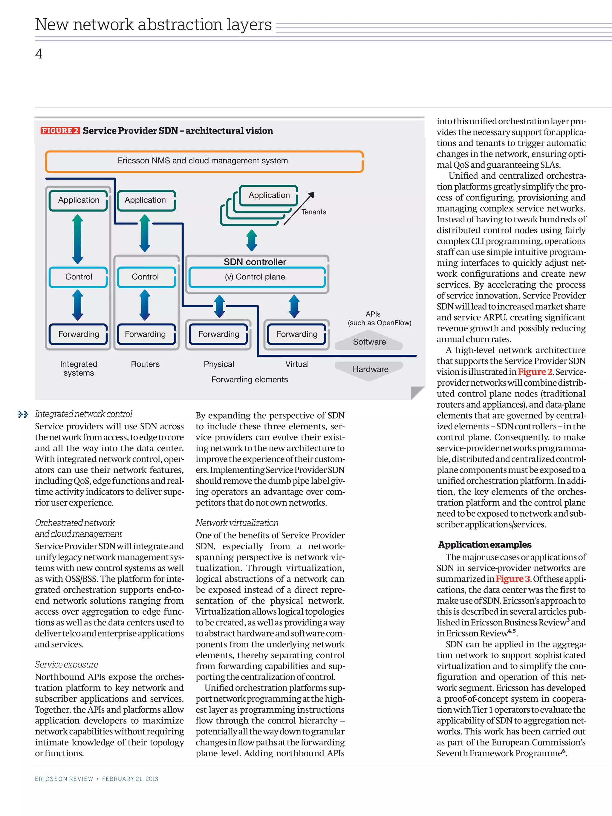 Ericsson Review: Software-Defined-Networking | PDF