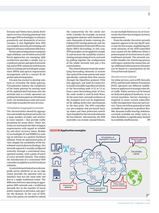 Ericsson Review: Software-Defined-Networking | PDF | Computer Networking | Computing
