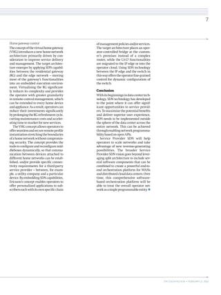 Ericsson Review: Software-Defined-Networking | PDF