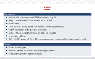 Embedded Recipes 2019 - Overview of Fuchsia, a new operating system | PDF