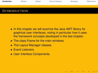 The AWT and Swing | PPT
