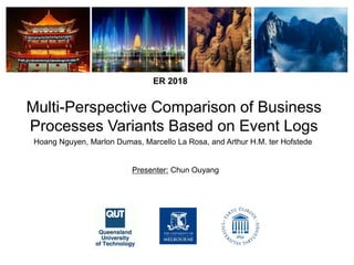 Multi-Perspective Comparison of Business Processes Variants Based on ...