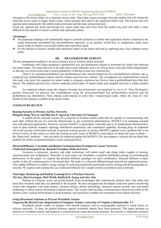 An Efficient Security Way of Authentication and Pair wise Key Distribution with Mobile Sinks in ...