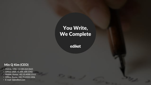 Ediket Pitch Deck (English) - December 2017 | PDF | Freelance Writing ...