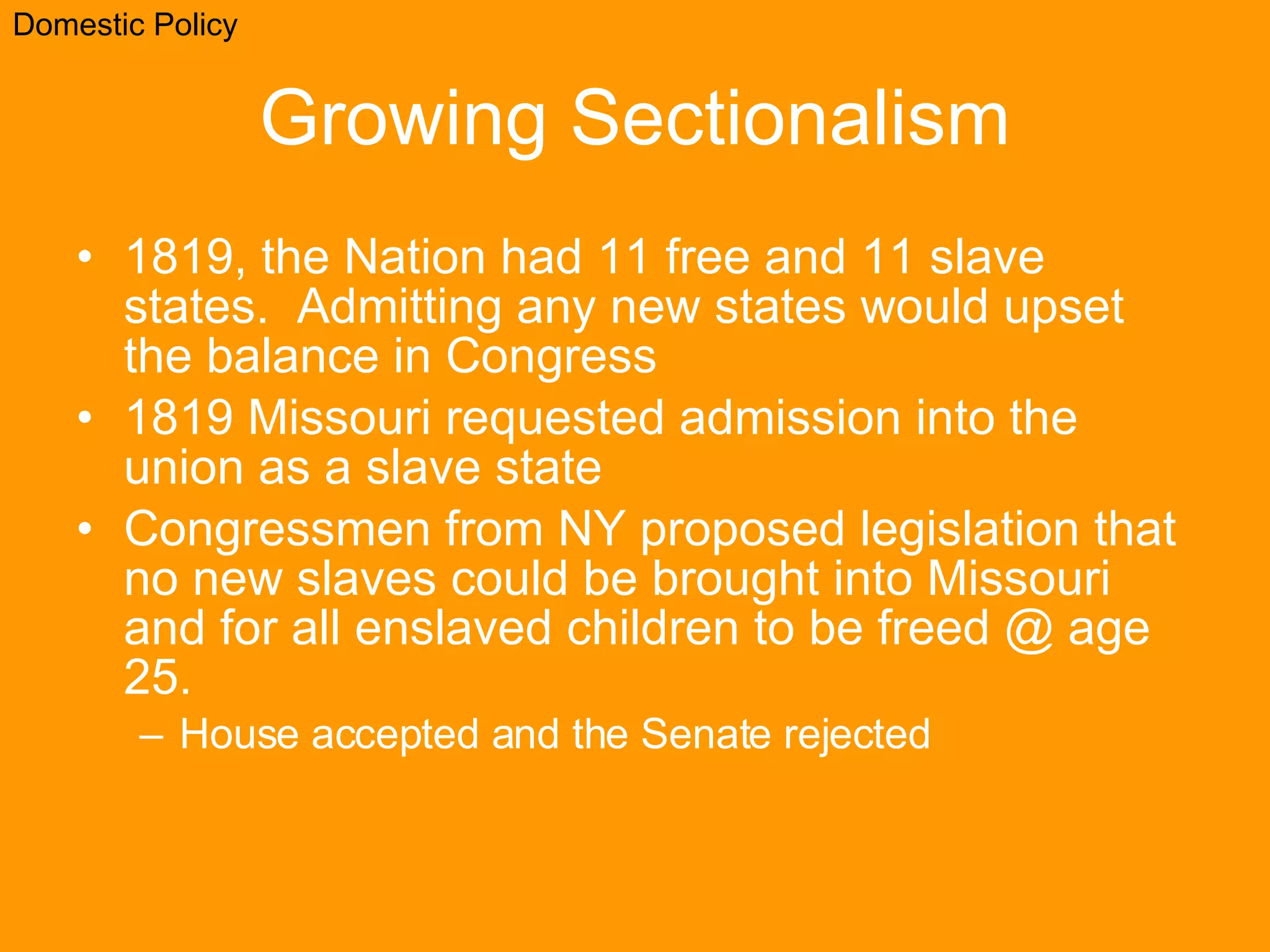 Era Of Good Feelings Overview | PPT