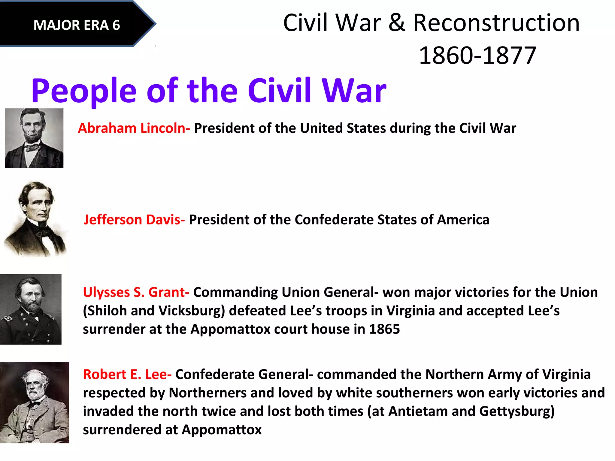 Civil War | PPT