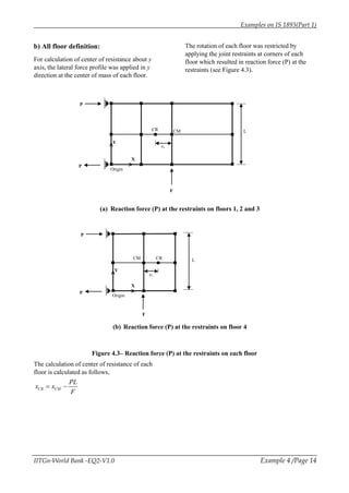 Explanatory Examples on Indian Seismic Code IS 1893 (Part I) | PDF