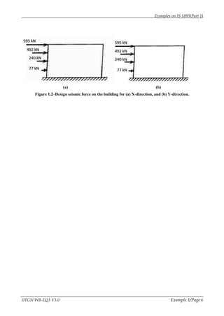 Explanatory Examples on Indian Seismic Code IS 1893 (Part I) | PDF