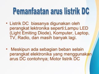 Rangkaian Arus Searah DC | PPT