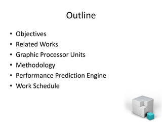 GPU Performance Prediction Using High-level Application Models | PPTX