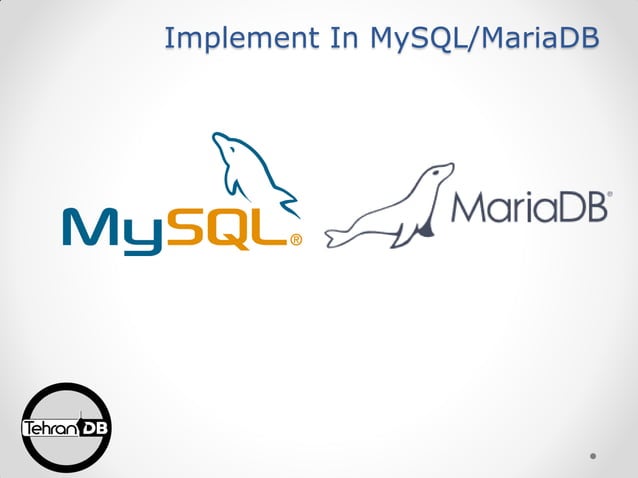 انواع Replication در MySQL/MariaDB | PPT