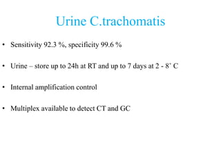 chlamydia nucleic acid amplification tests | PPTX
