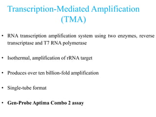 chlamydia nucleic acid amplification tests | PPTX