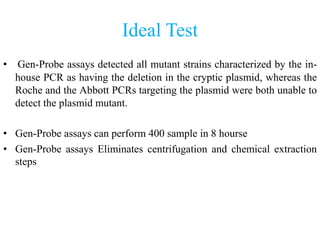 chlamydia nucleic acid amplification tests | PPTX