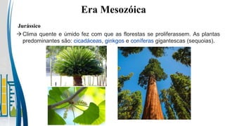 Eras geológicas e as evidências paleontológicas | PPTX