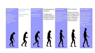 Eras geológicas e as evidências paleontológicas | PPTX
