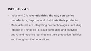 Era Industry 4.0 Internet of Things in era 4.0 | PPTX