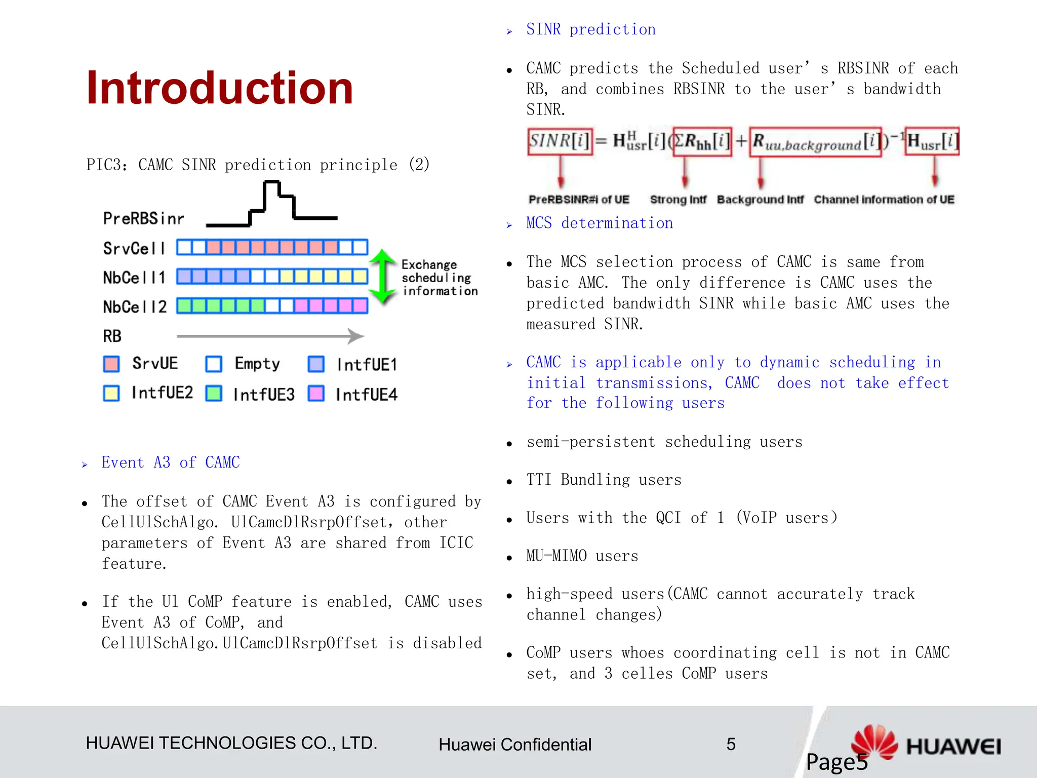 eRAN8.1 Radio & Performance-Interference Handling-CAMC feature introduction.ppt