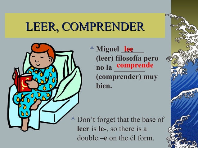 Er and ir Spanish verbs in the present tense | PPT