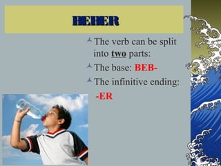 Er and ir Spanish verbs in the present tense | PPT