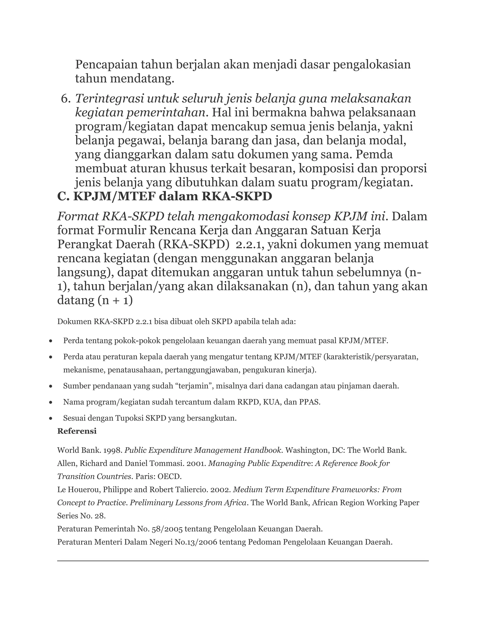 Erangka pengeluaran jangka menengah | DOCX