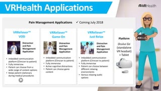 Medical and Wellness VR Apps | PPT
