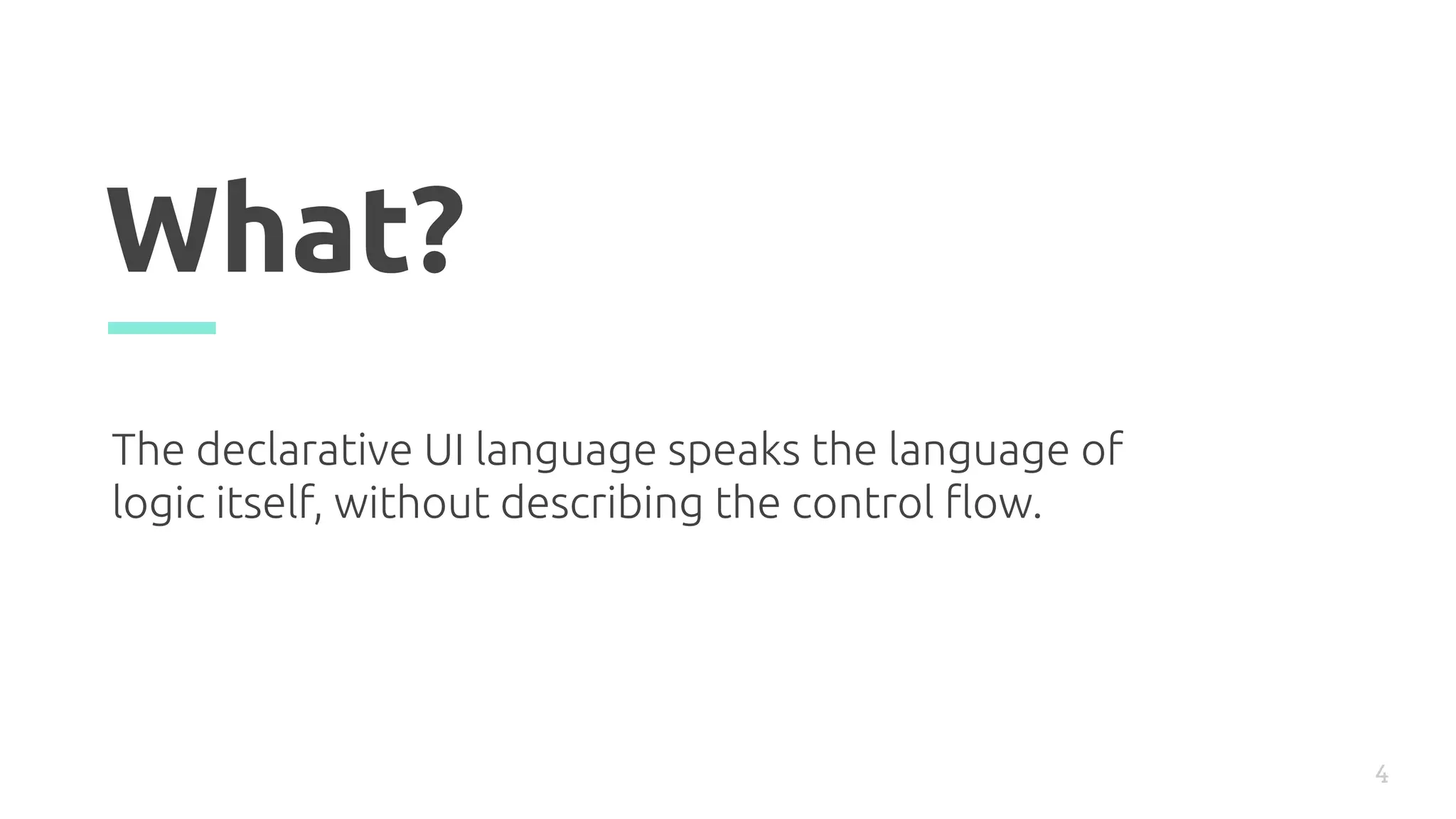 Era of declarative ui | PPT | Free Download
