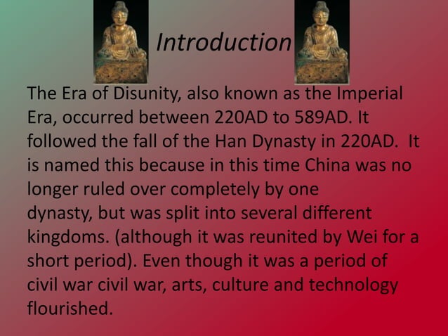 Era of disunity | PPTX | Genealogy and Ancestry | Hobbies & Interests