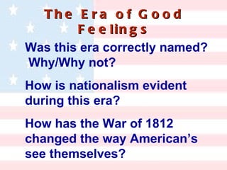 Era of Good Feelings | PPT