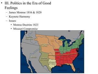 Era of good feelings | PPT