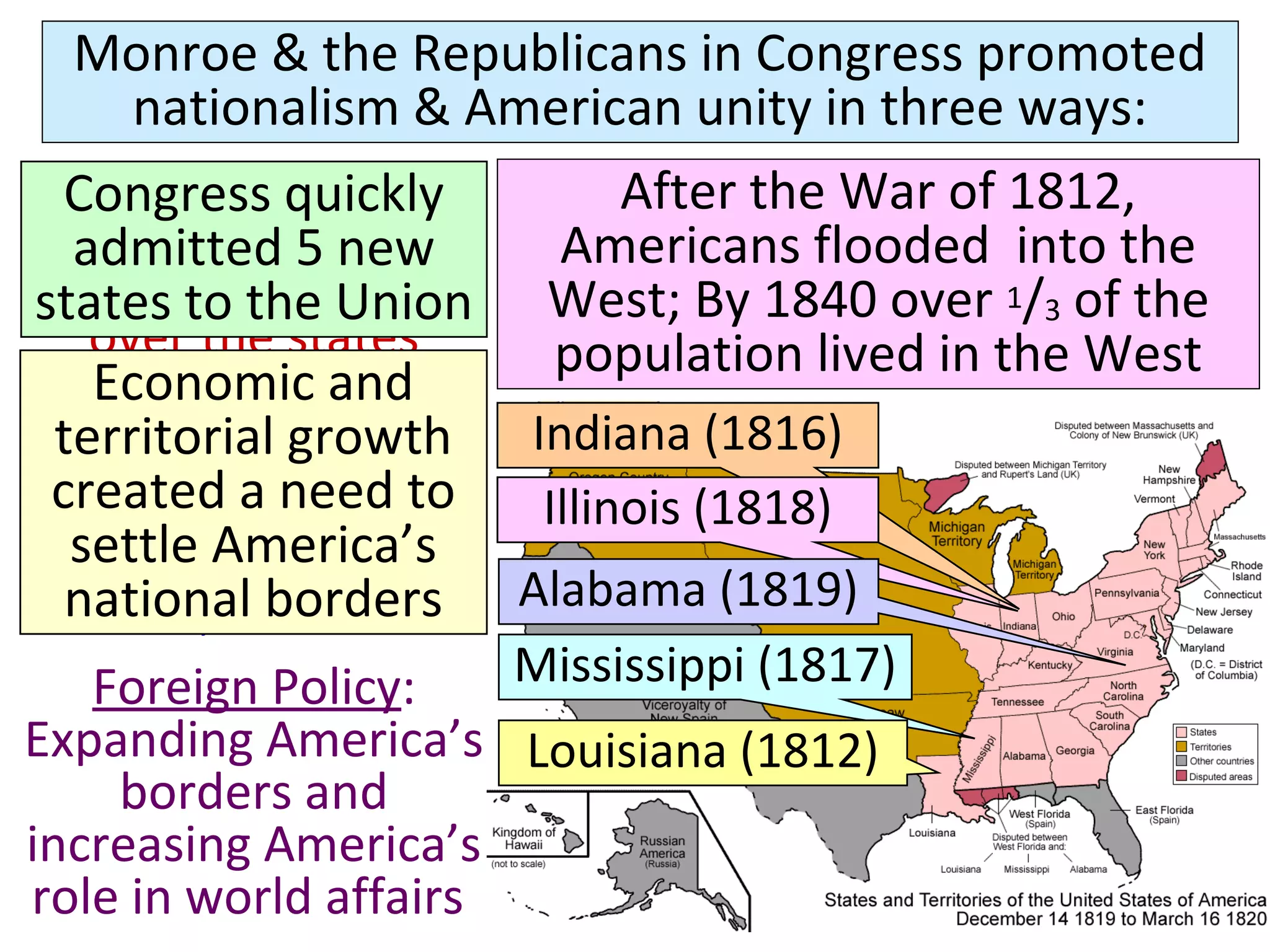 Era of good feelings | PPT