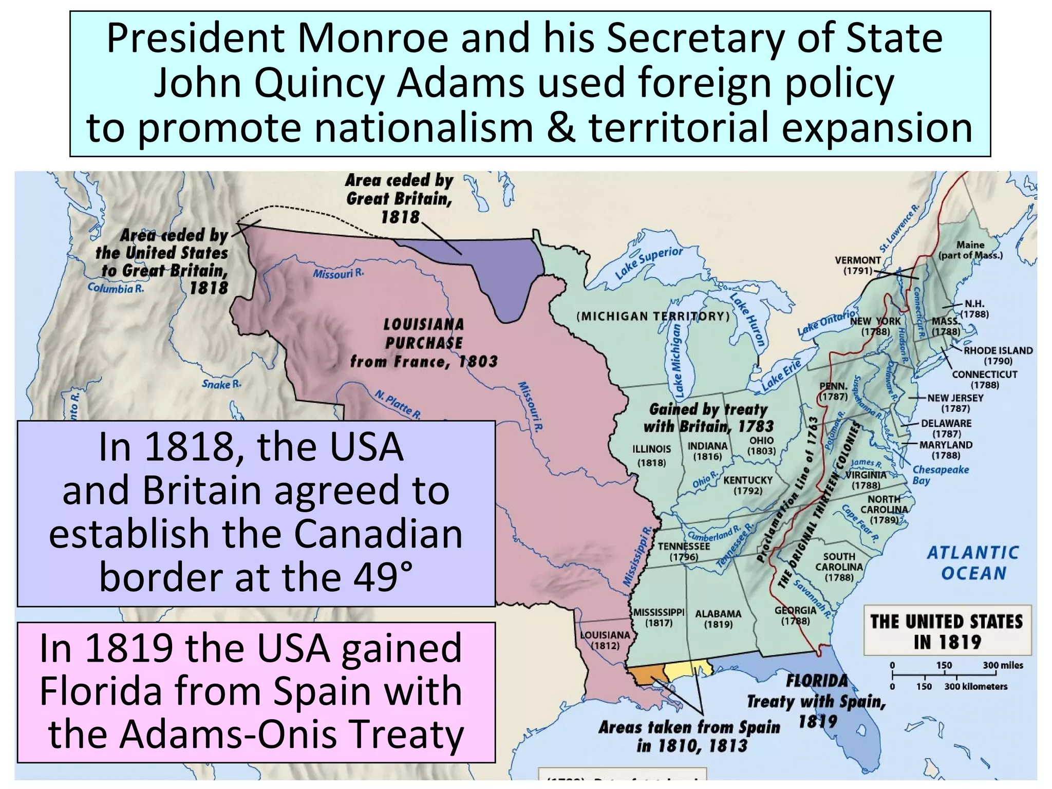 Era of good feelings | PPT | North America Travel | Travel Locations