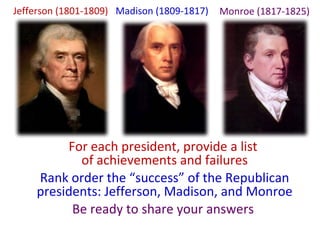 Era of good feelings | PPT